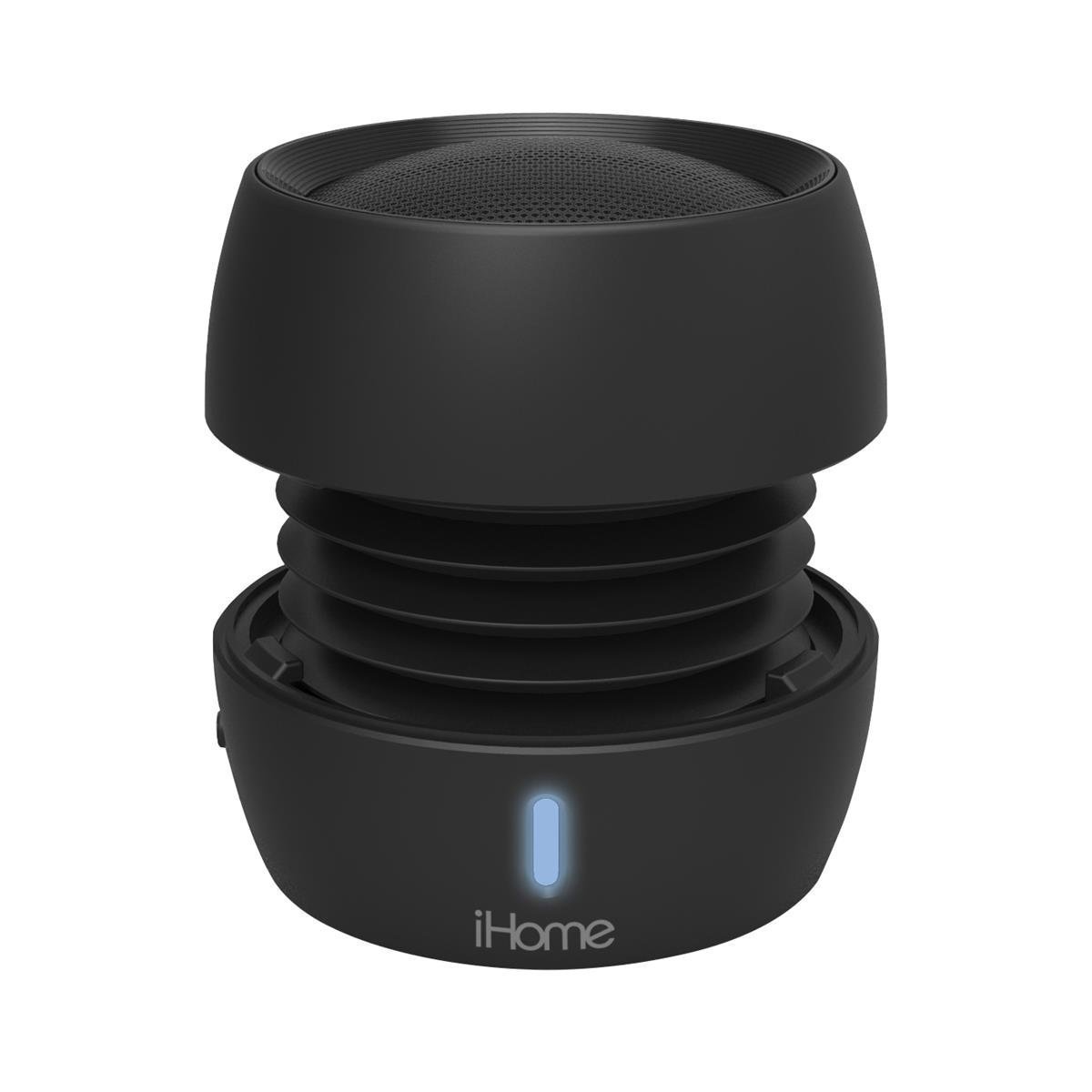 IHome iBT72 Rechargeable Bluetooth Mini Speaker System (Black) free ...