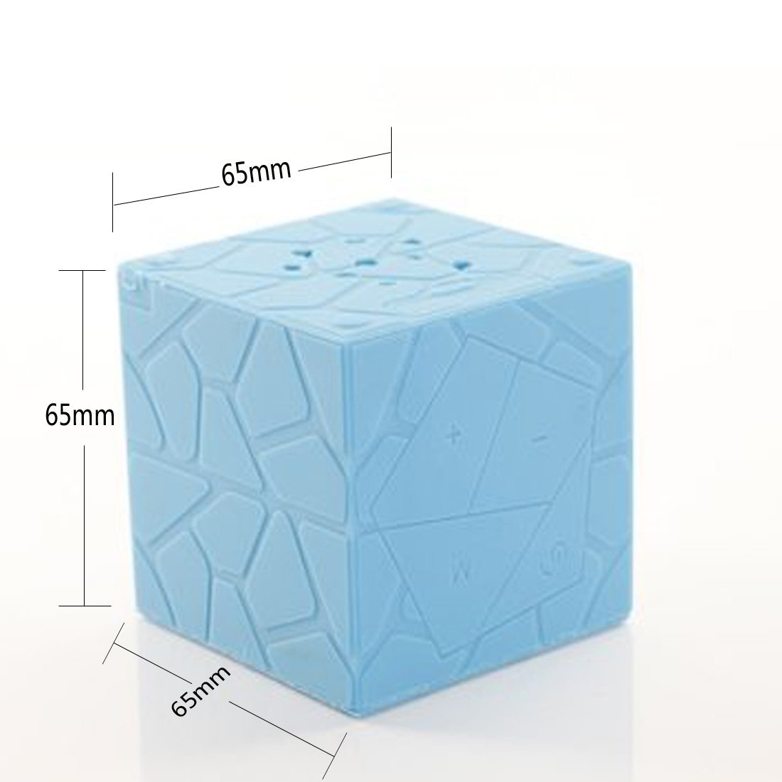 IManson Mini Multi-function Bluetooth Speaker Square Cube Shape ...