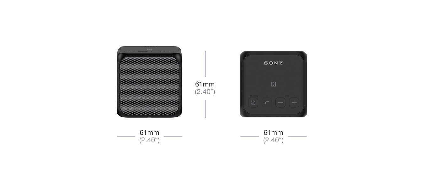 Sony Srs-X11 Compact Portable Wireless Speaker With Bluetooth/Nfc ...