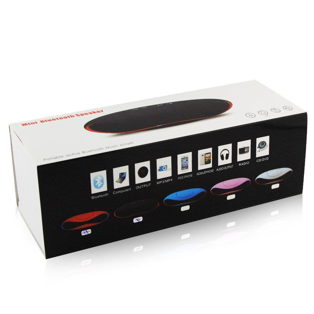 SQdeal® Bluetooth Wireless Speaker Mini Portable Speakerphone HiFi WiFi ...