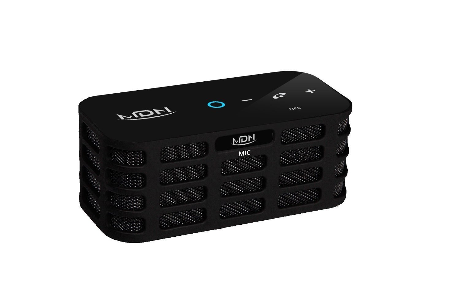 MDN® Allinone 6Watt Powerful Sound Dual-Channel Stereo Bluetooth Speakers with Bass Booster ...