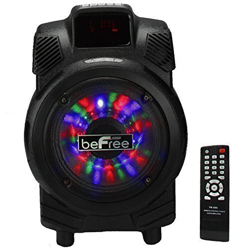 BeFree Sound 400W 6.5" Bluetooth Portable Speaker with USB and Sound ...