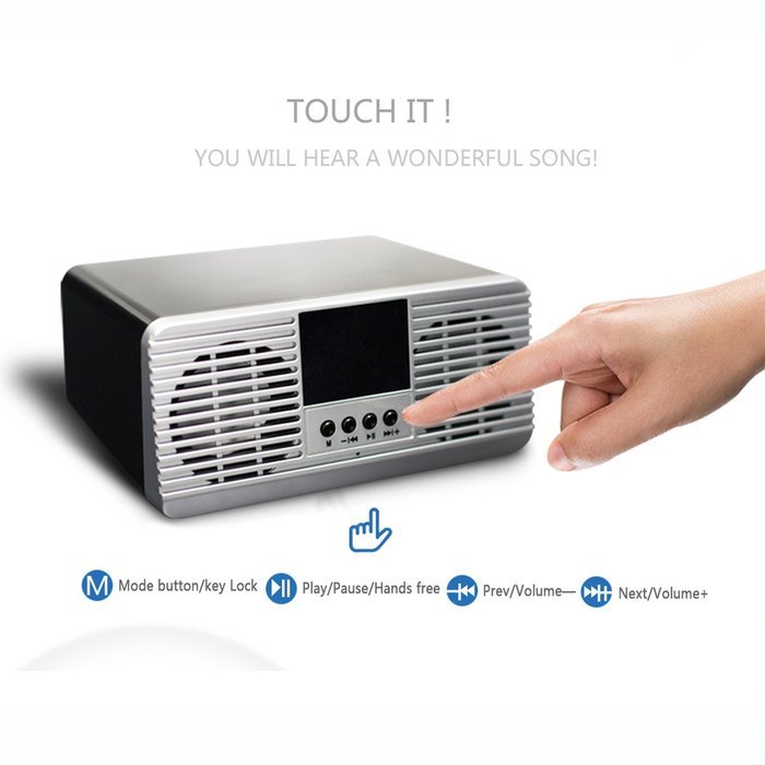 Bluetooth Speakers, Braudel 3 in 1 Portable Wireless Bluetooth Speaker ...