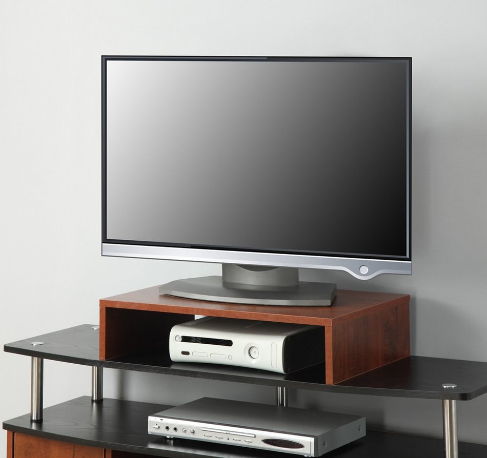 Designs2Go Small TV / Monitor Riser, Black N10 free image download