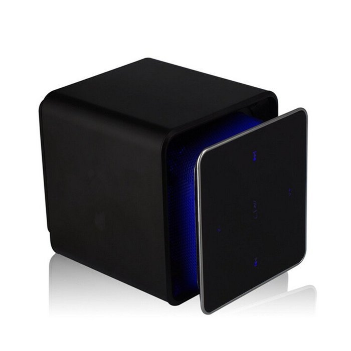 Airmate ® Wireless Stereo Bluetooth Speakers, Portable Touch Screen LED ...