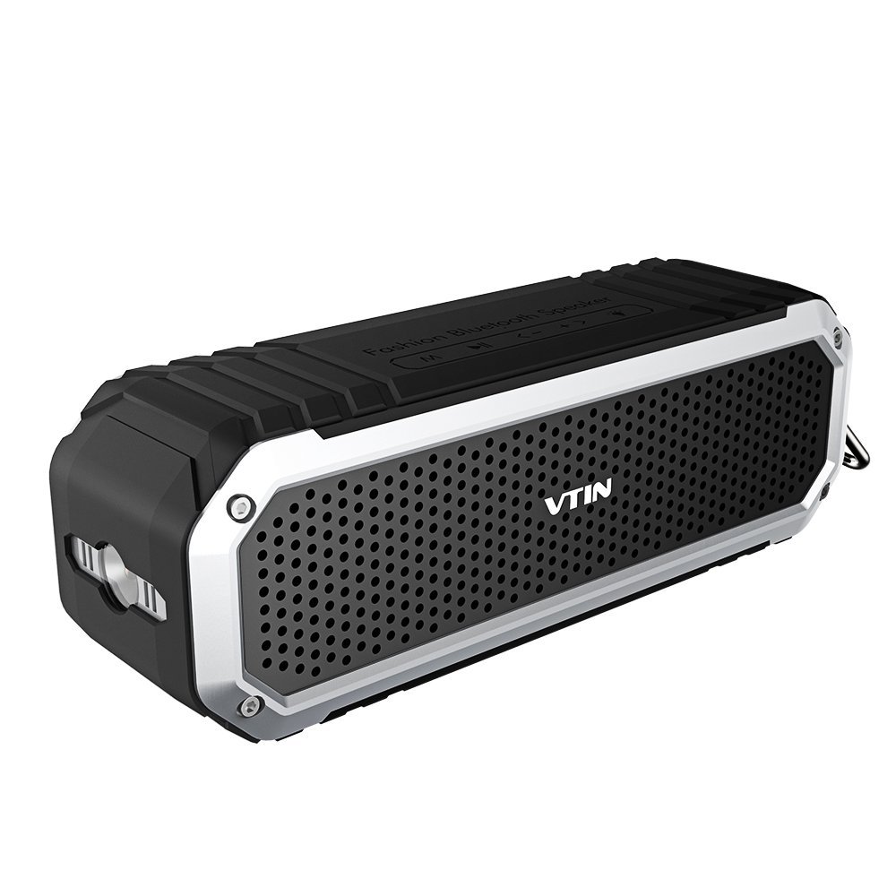Vtin Rocker 10W Drivers Bluetooth 4.0 Waterproof Speaker with Bass ...