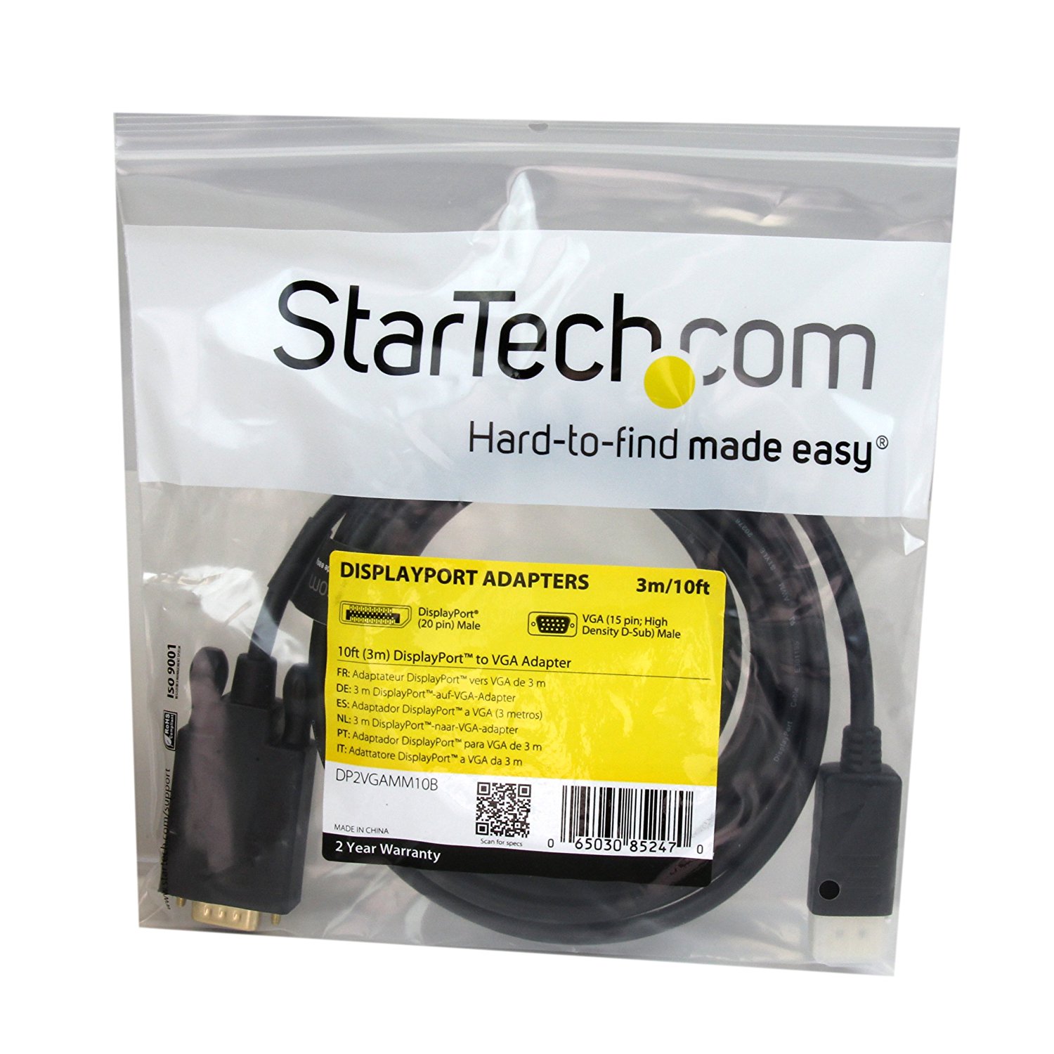 StarTech.com DP2HDMI2 DisplayPort to HDMI Video Adapter Converter N40 ...