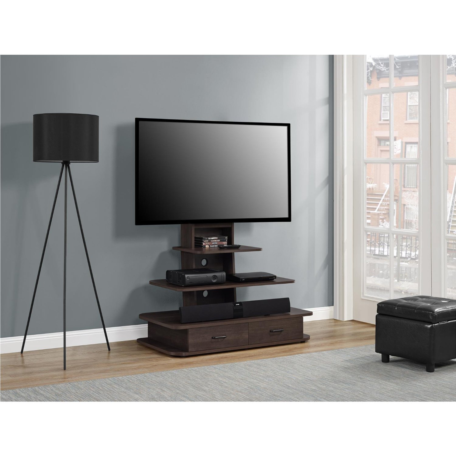 Altra Galaxy 50" TV Stand with Mount, Black N29 free image download