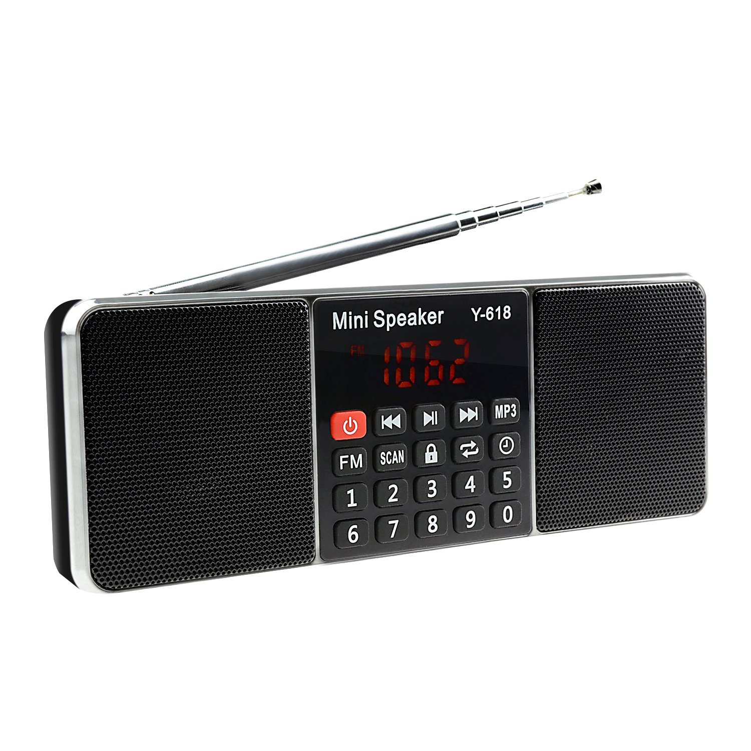 LEFON Multifunctional Bluetooth Dual Channel Digital AM / FM Radio ...