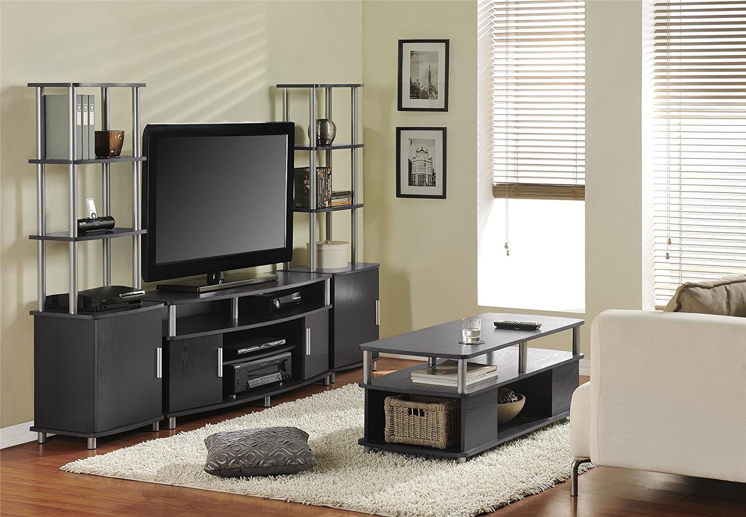 Altra Carson 50" TV Stand, Cherry/Black N33 free image download