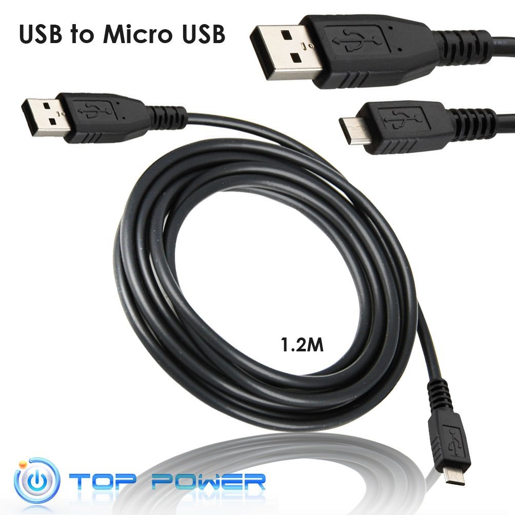 T-Power 2 x pcs Micro-USB to USB Cable for Jabra Solemate Logitech UE ...