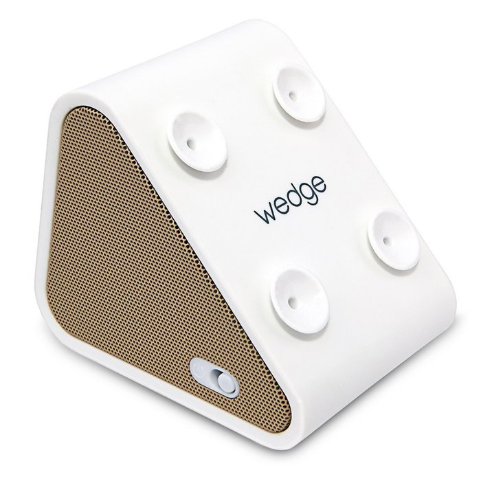 Antec Mobile Products Wedge Bluetooth Speaker (White/Gold) free image ...