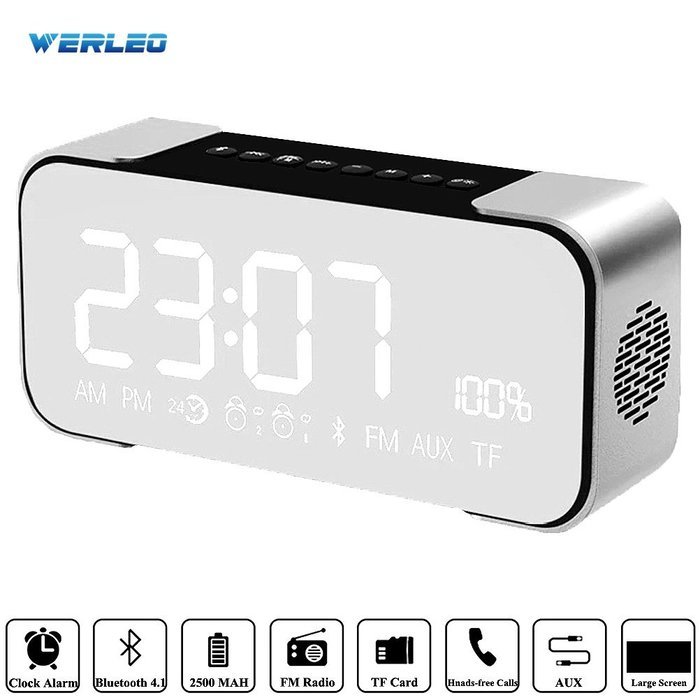 Bluetooth Speakers,Werleo Hi-Fi Portable Wireless Stereo Speaker with ...