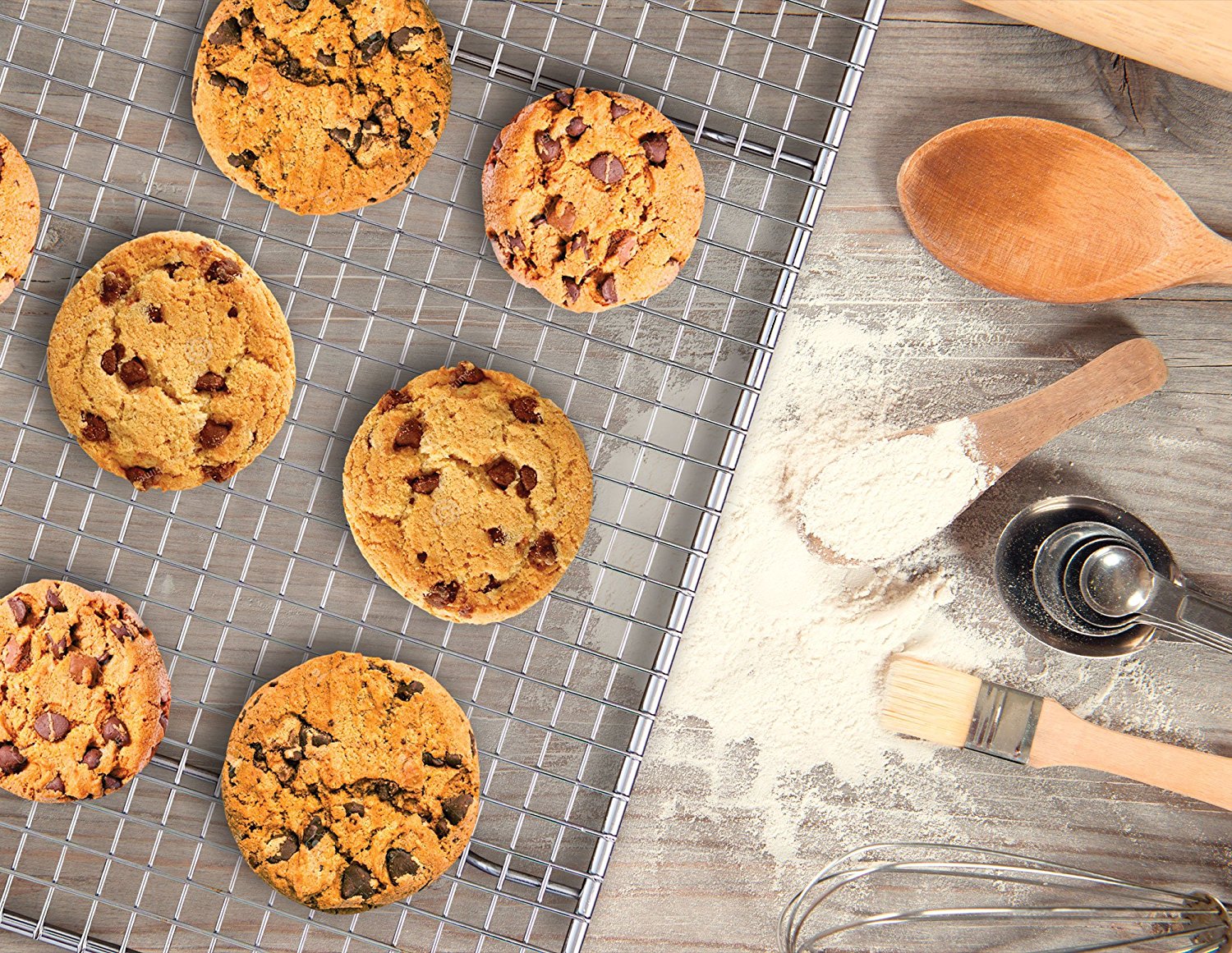 Mrs. Anderson’s Baking Professional Half Sheet Baking and Cooling Rack ...