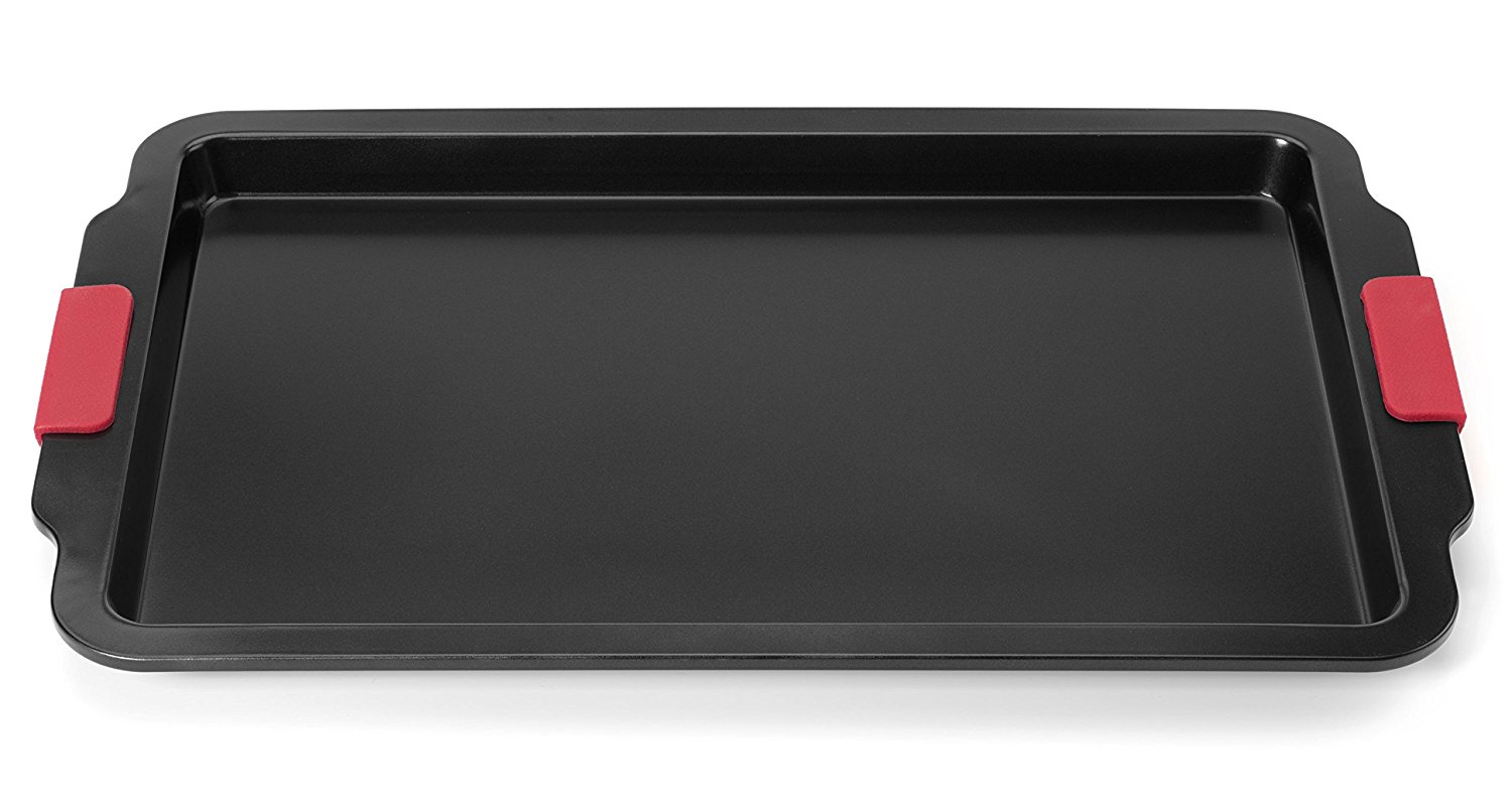 Elite Bakeware 2 Piece Extra Large NonStick Baking Pans Set Cookie Elite Bakeware 2 Piece Extra Large NonStick Baking Pans Set Cookie