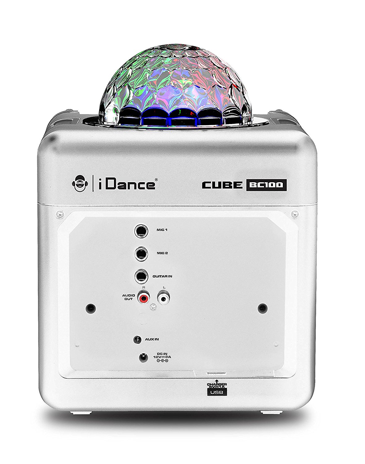 IDance BC100WHT Sing Cube Wireless Speaker (White) N3 free image download