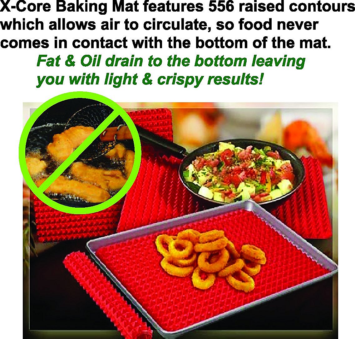 Non Stick Heat Resistant Raised Pyramid Shaped Silicone Baking ...