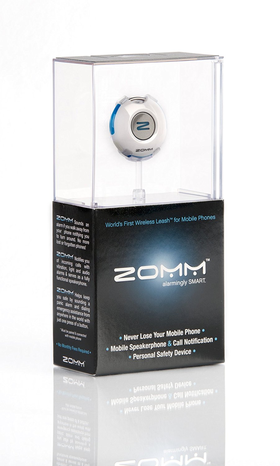 ZOMM Wireless Leash, Bluetooth Speakerphone, and Personal Safety Device ...