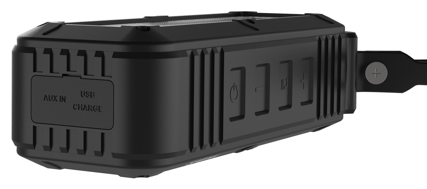 SHARKK Bullet Waterproof Bluetooth Speaker 6W IPX5 Shower Speaker ...