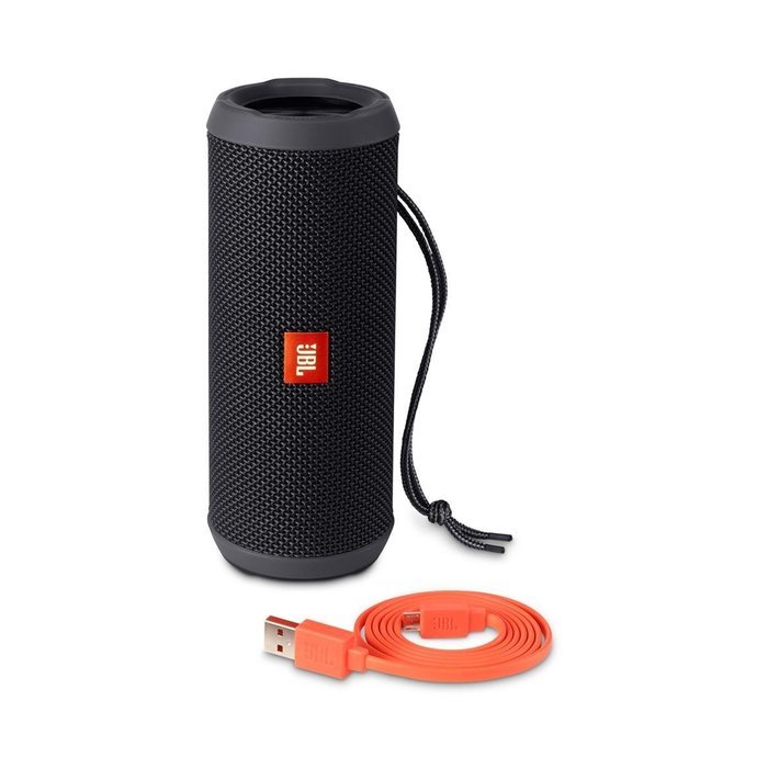 JBL Flip 3 Portable Wireless Bluetooth Speaker Pair (Black/Orange) N4 ...