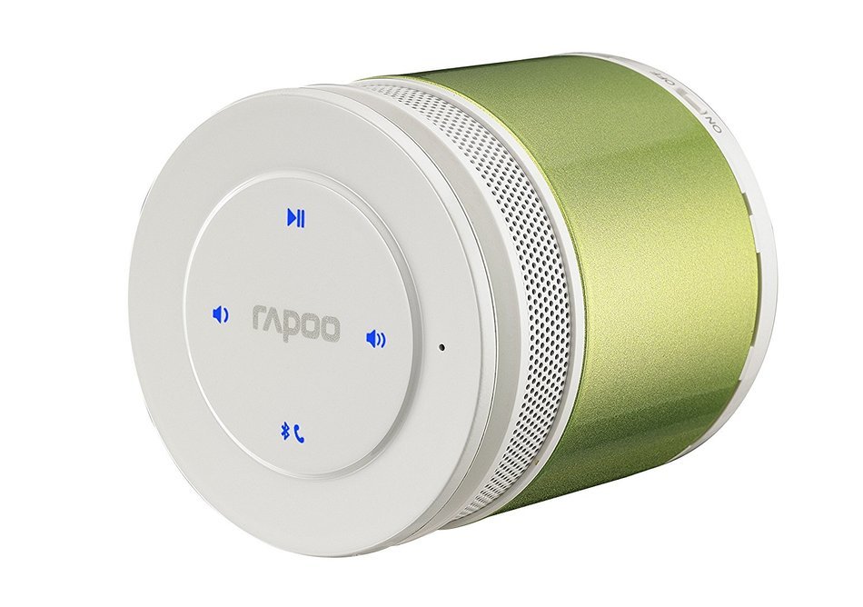 RAPOO | A3060-G Bluetooth 4.0 Wireless Mini Stereo Speaker - GREEN N3 ...
