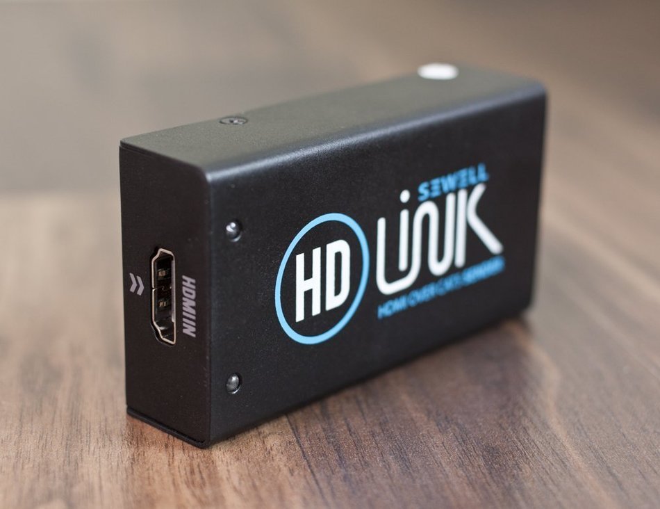 Sewell Direct SW-29969 Over 175ft 1080p HD-Link HDMI Over Single Cat5 ...