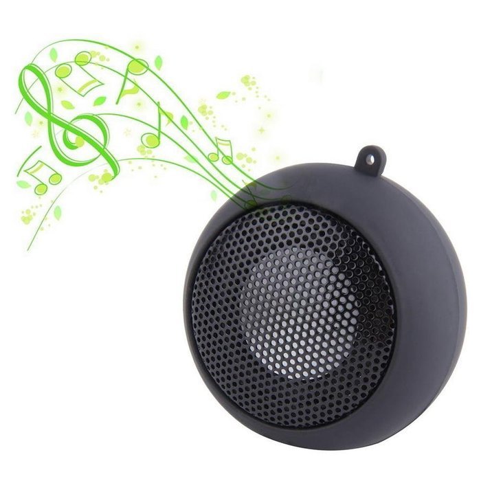 Black Mini Portable Hamburger Speaker For iPod iPhone Tablet Laptop PC ...