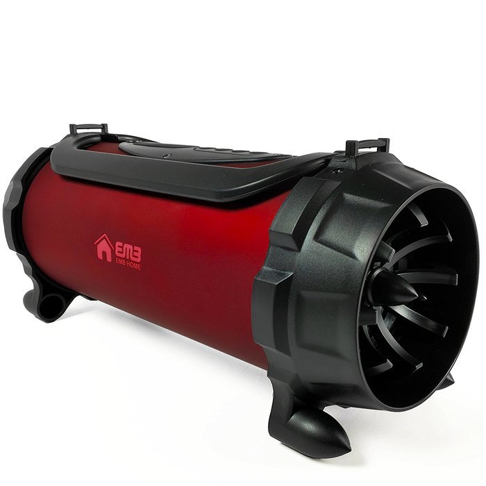 EMB Professional EURO21 Rechargeable Portable Bluetooth Boombox Speaker ...