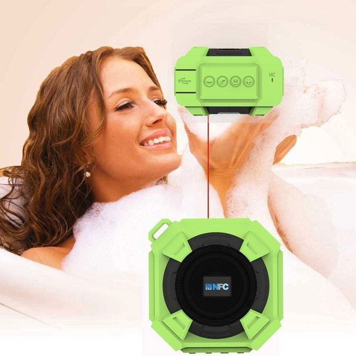 Amuoc Bluetooth Speakers, Portable IP65 Waterproof Outdoor/Shower ...