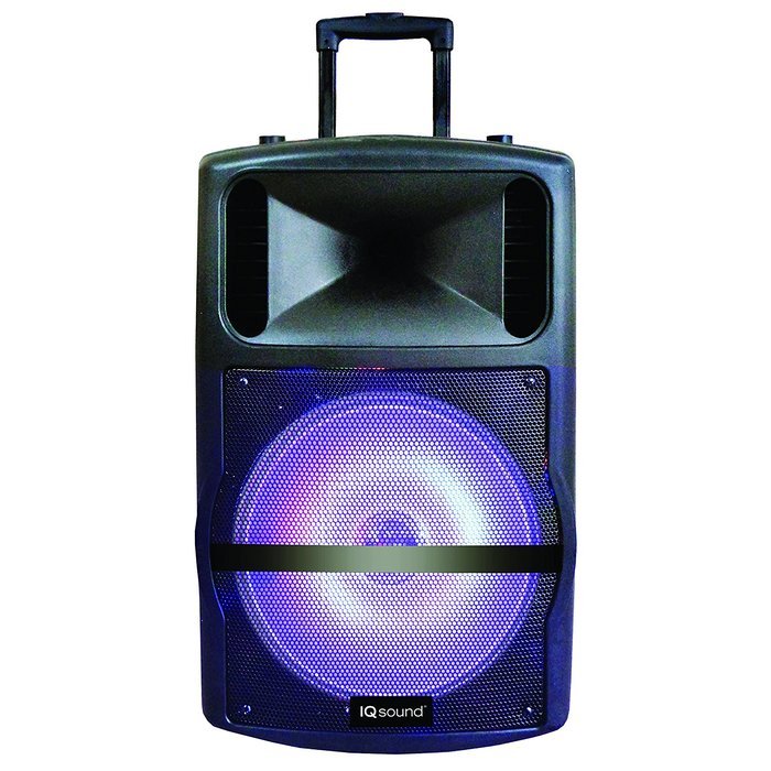 SuperSonic IQsound Wireless Bluetooth Portable DJ Speaker System free ...