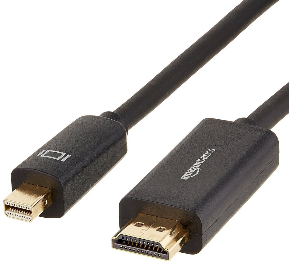 AmazonBasics Mini DisplayPort to HDMI Cable - 6 Feet N10 free image ...