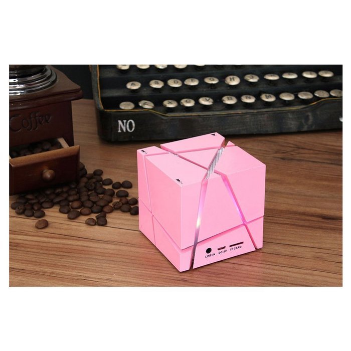 ISTYLE Portable Bluetooth Speakers Q+ ,Cube Wireless Stereo Led Light ...