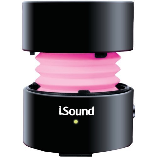 New ISOUND ISOUND-5286 Fire Glow Mini Wired Speaker (Black) free image ...