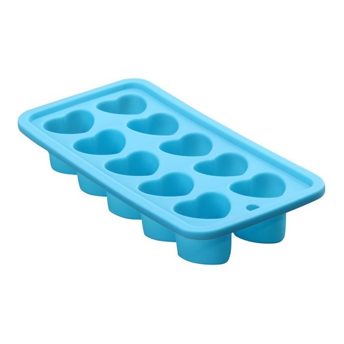 TFDSY 10 Cavity Heart-shaped Silicone Non Stick Cake Bread Mold Ice ...