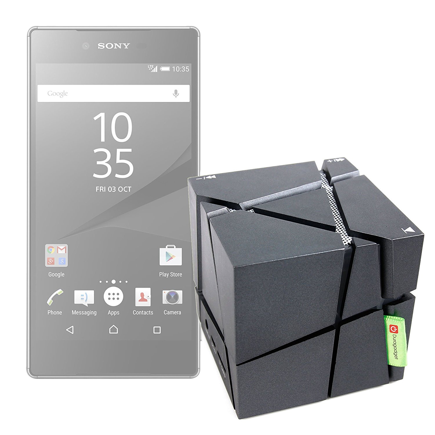 DURAGADGET Magic Cube Bluetooth Wireless Mini Portable Speaker ...