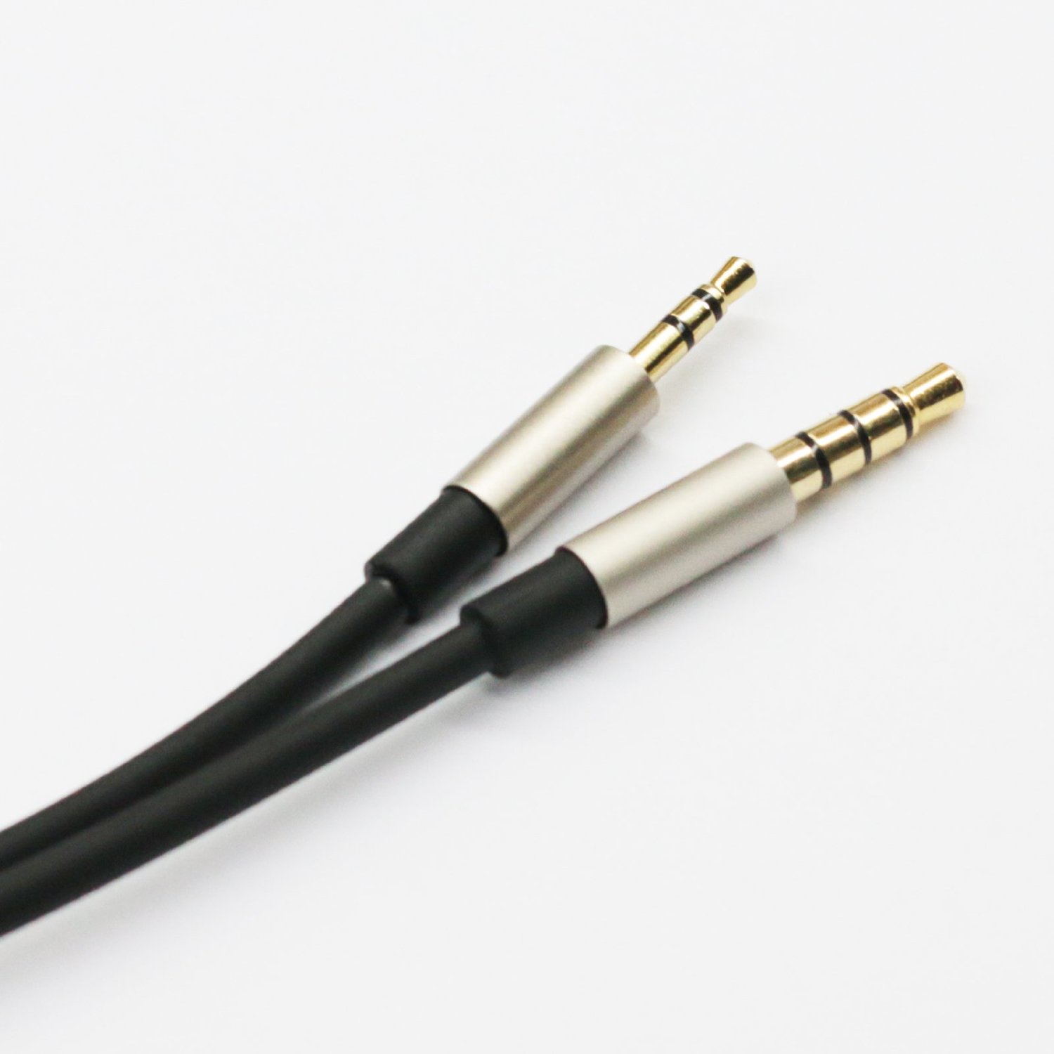 Black Replacement cable with Remote volume control & Mic for iphone ...