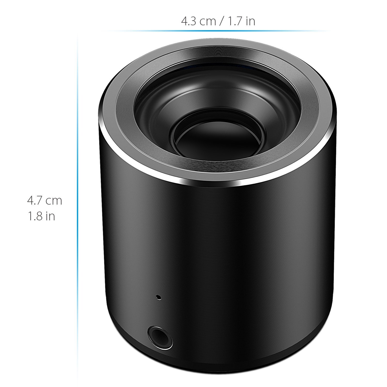 JETech Portable Mini Wireless Bluetooth 4.0 Universal Speaker - Black ...