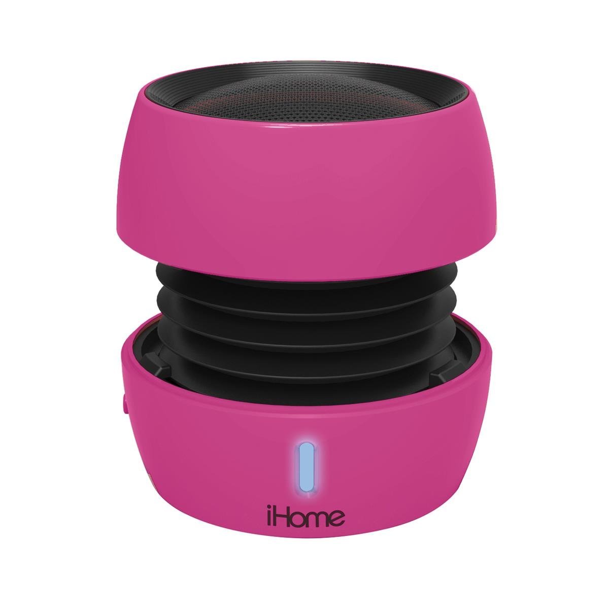 IHome Bluetooth Rechargeable Mini Speaker System - Purple free image ...