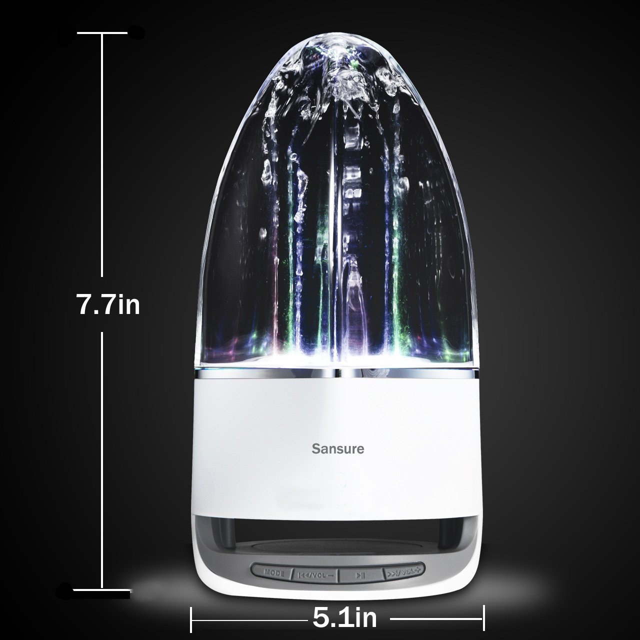 Warmstor Outdoor Portable Bullet Head Design Premium Stereo Wireless ...