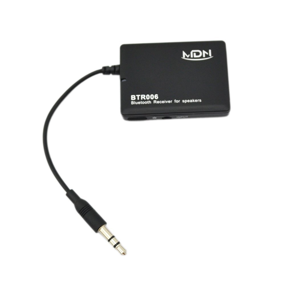 MDN BTR006 Bluetooth Adapter Wireless Receiver with A2DP Technology for Home Stereo , Portable ...