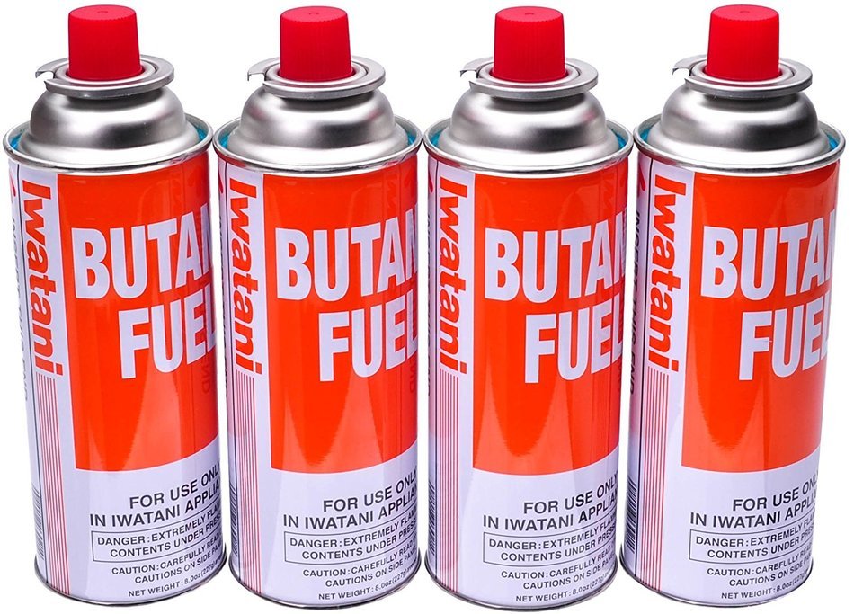 Iwatani Butane Canister 8 Oz (4) N2 free image download
