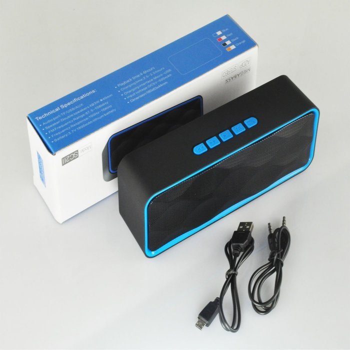 Mini Outdoor Speaker, VICTHY Wireless Bluetooth Stereo Speaker for Computers & Smartphones ...