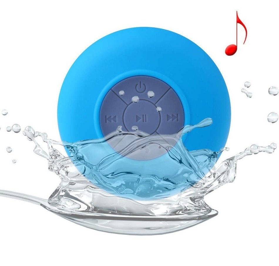 Wireless Waterproof Portable Bluetooth Shower Speaker, Handsfree ...