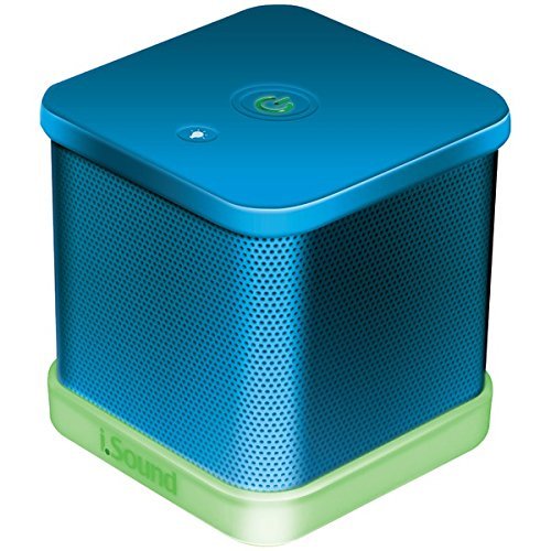 New ISOUND ISOUND-6206 iGlowSound Cube Wired Portable Speaker (Blue ...