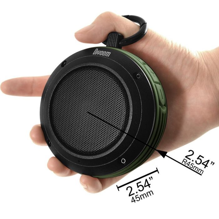 Divoom Voombox Travel Outdoor Water Resistant Bluetooth Portable ...