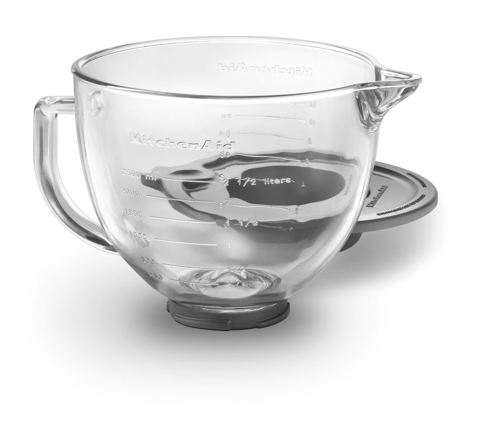 KitchenAid K5GB 5-Qt. Tilt-Head Glass Bowl with Measurement Markings ...