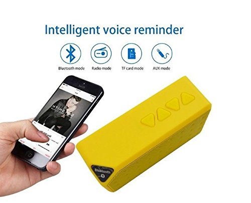 JCare Mini Bluetooth Speaker X3 TF USB FM Radio Wireless Portable Music ...