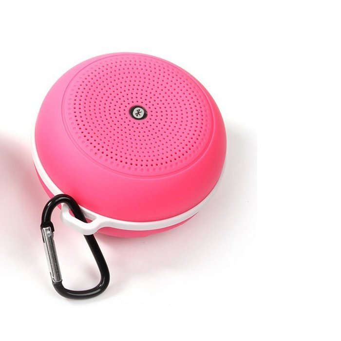 Aolyty Mini Ultra Portable Wireless Bluetooth Speaker Metal Hook Loop ...
