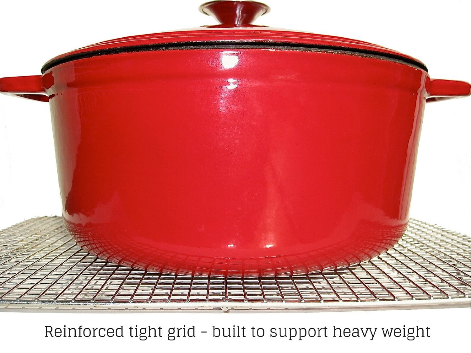 Ultra Cuisine 100% Stainless Steel Wire Cooling Rack for Baking fits ...