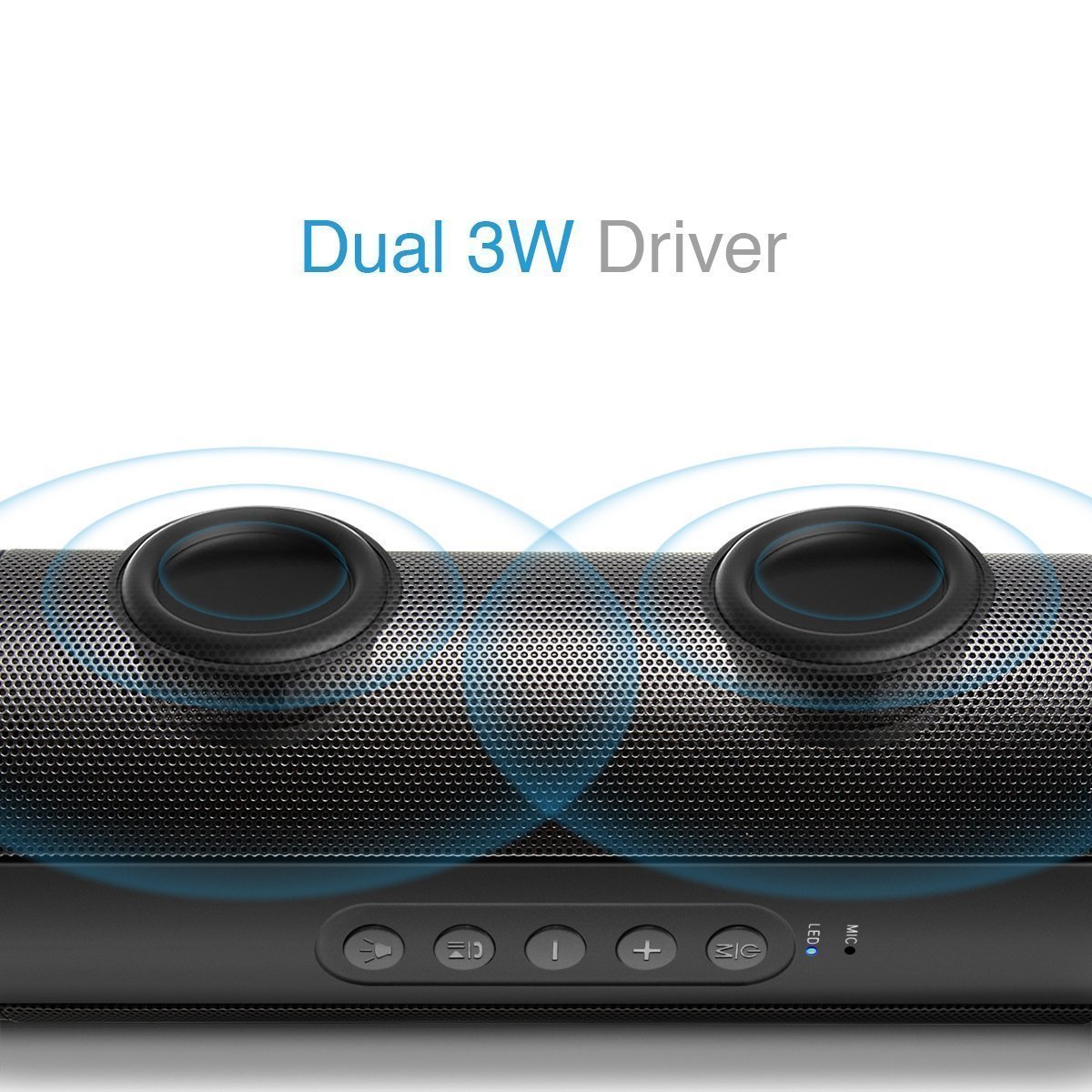 DIGOU Waterproof Speakers, Portable Bluetooth Wireless Speaker, IPX4 ...